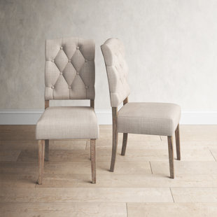 Farmhouse & Rustic Upholstered Dining Chairs | Birch Lane