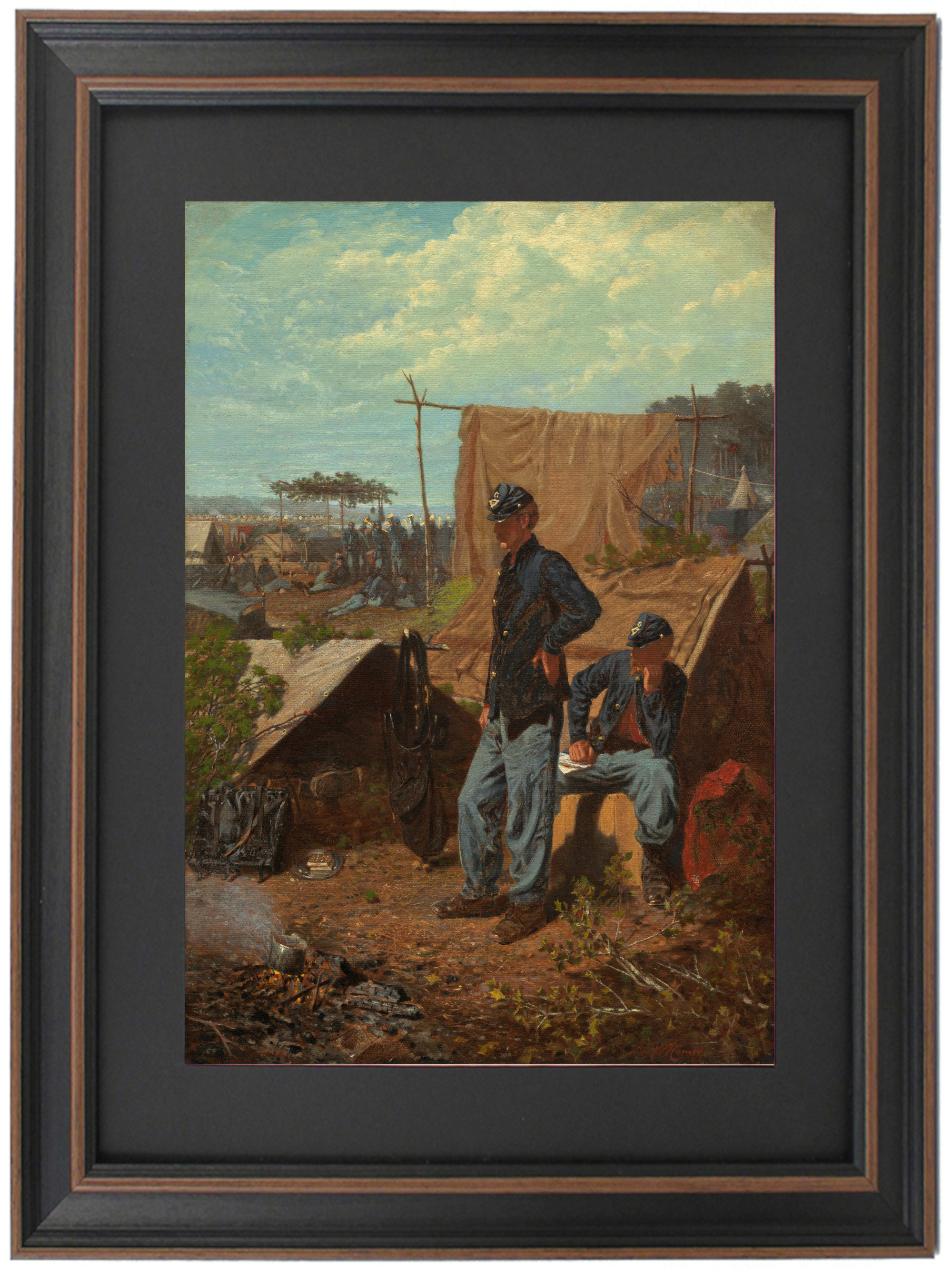 Vault W Artwork Home, Sweet Home par Winslow Homer | Reproduction ...
