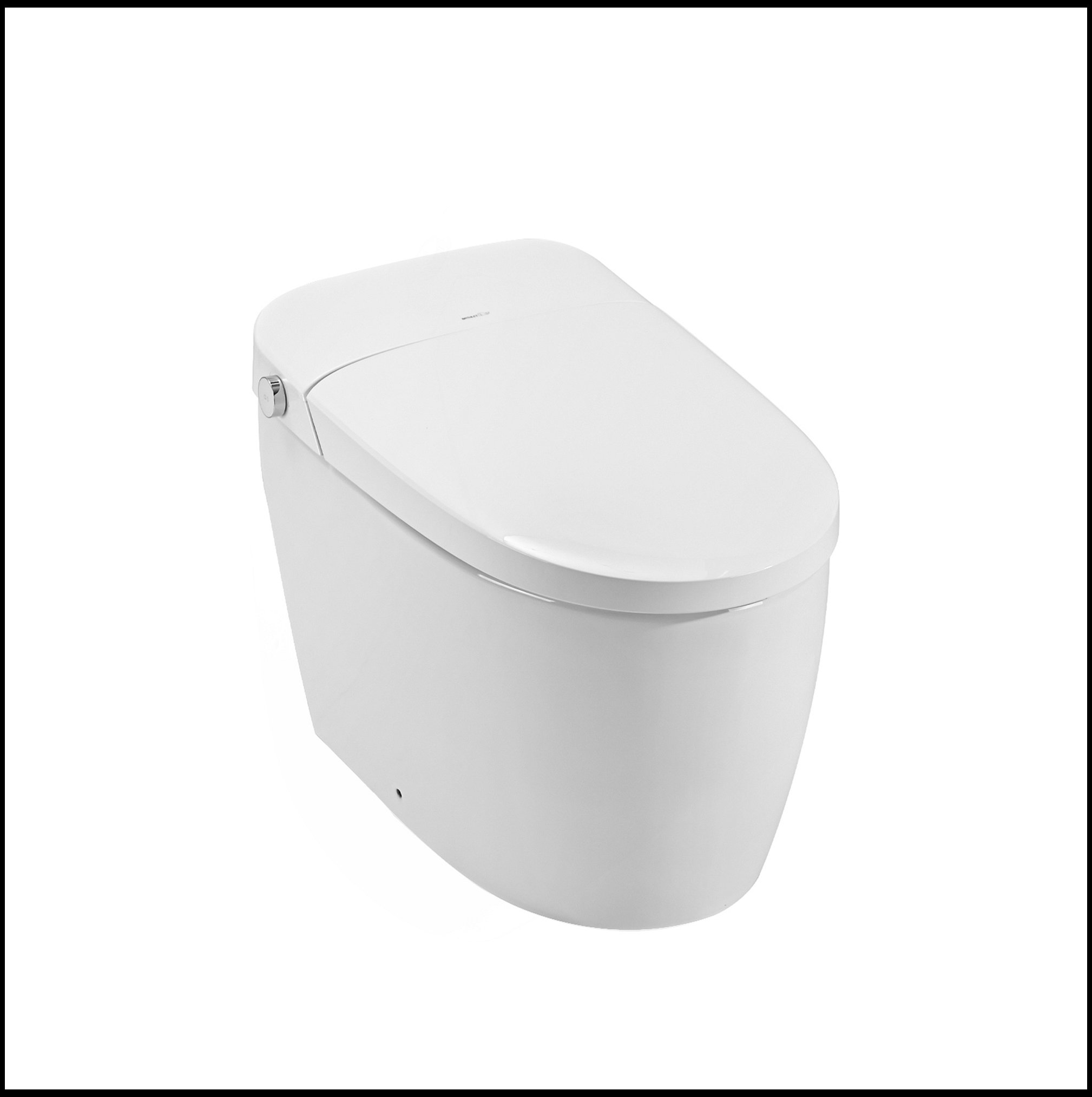 KUNMINGZHUHE Smart Toilet Bidet Combo With Self-Cleaning Nozzle, Heated ...