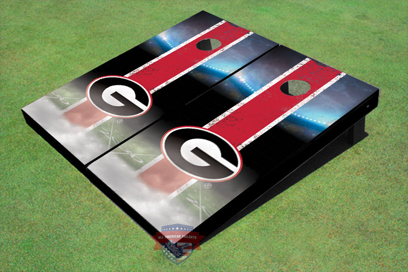 All American Tailgate 2' x 4' NCAA Long Strip Cornhole Board Set ...