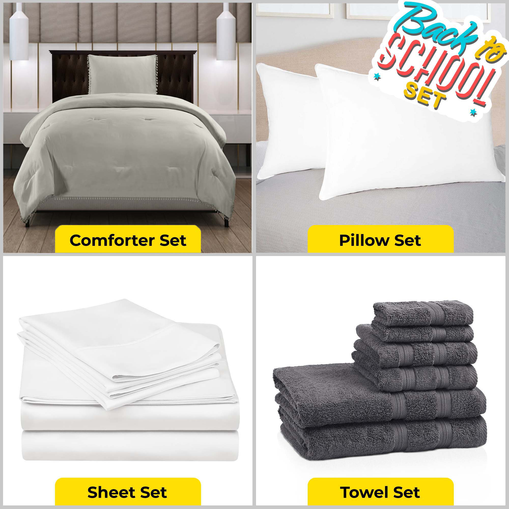 Superior Back To School Kit, Dorm Room Bundle | Wayfair