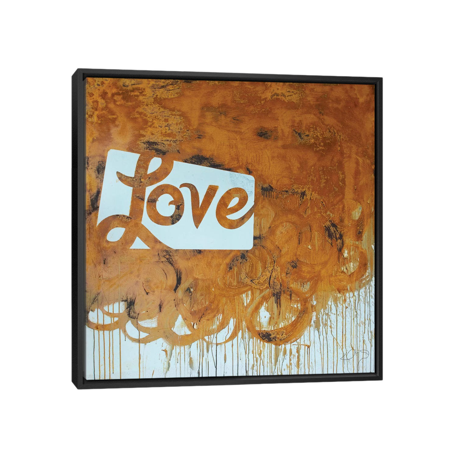 Latitude Run® Rusty Love by Kent Youngstrom - Wrapped Canvas Textual ...