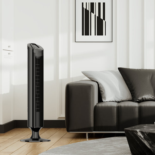 Bring Home Furniture Tower Fan Oscillating Floor Fan Standing Fan With ...