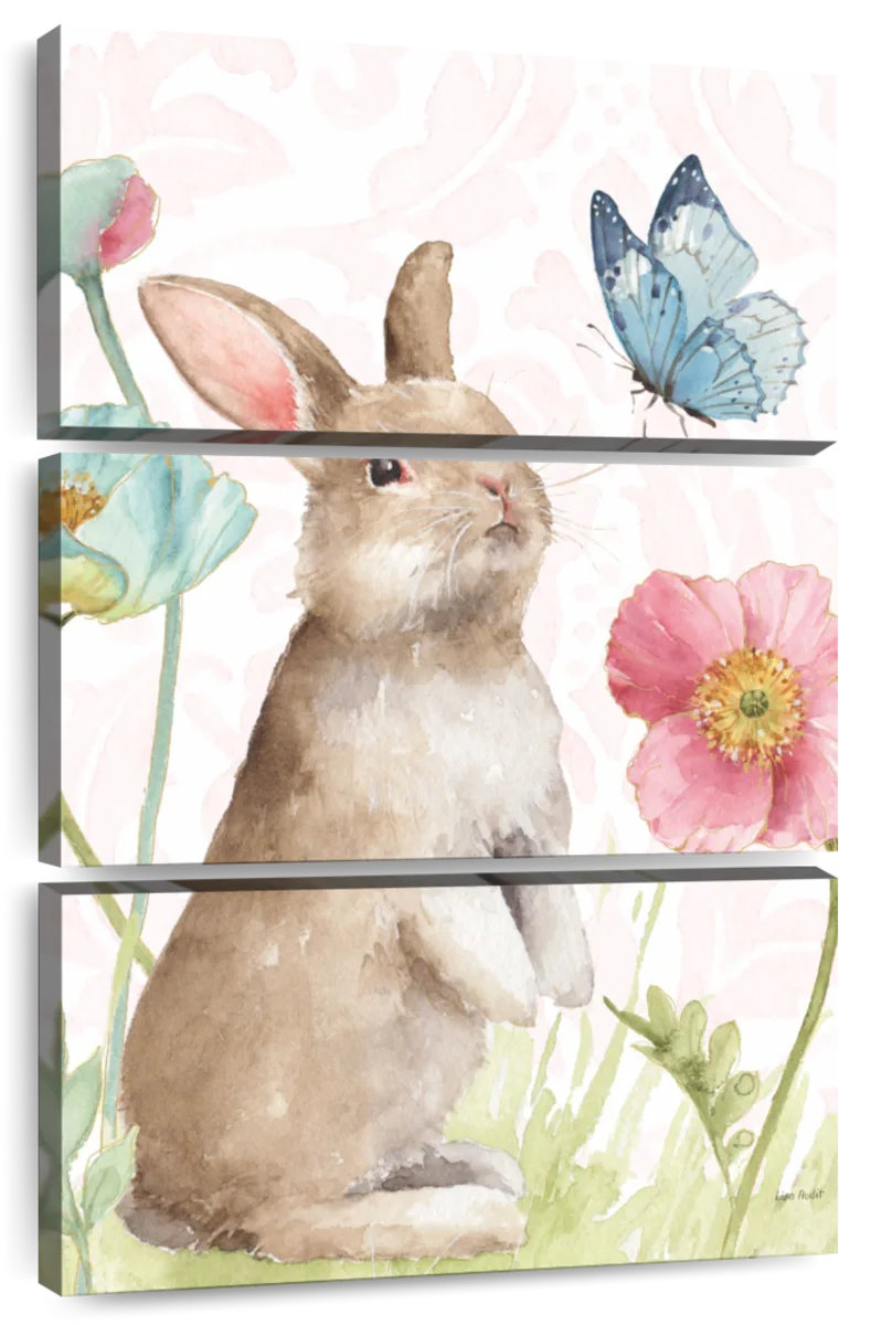 Ebern Designs Brampt Spring Softies Bunnies Pink | Wayfair