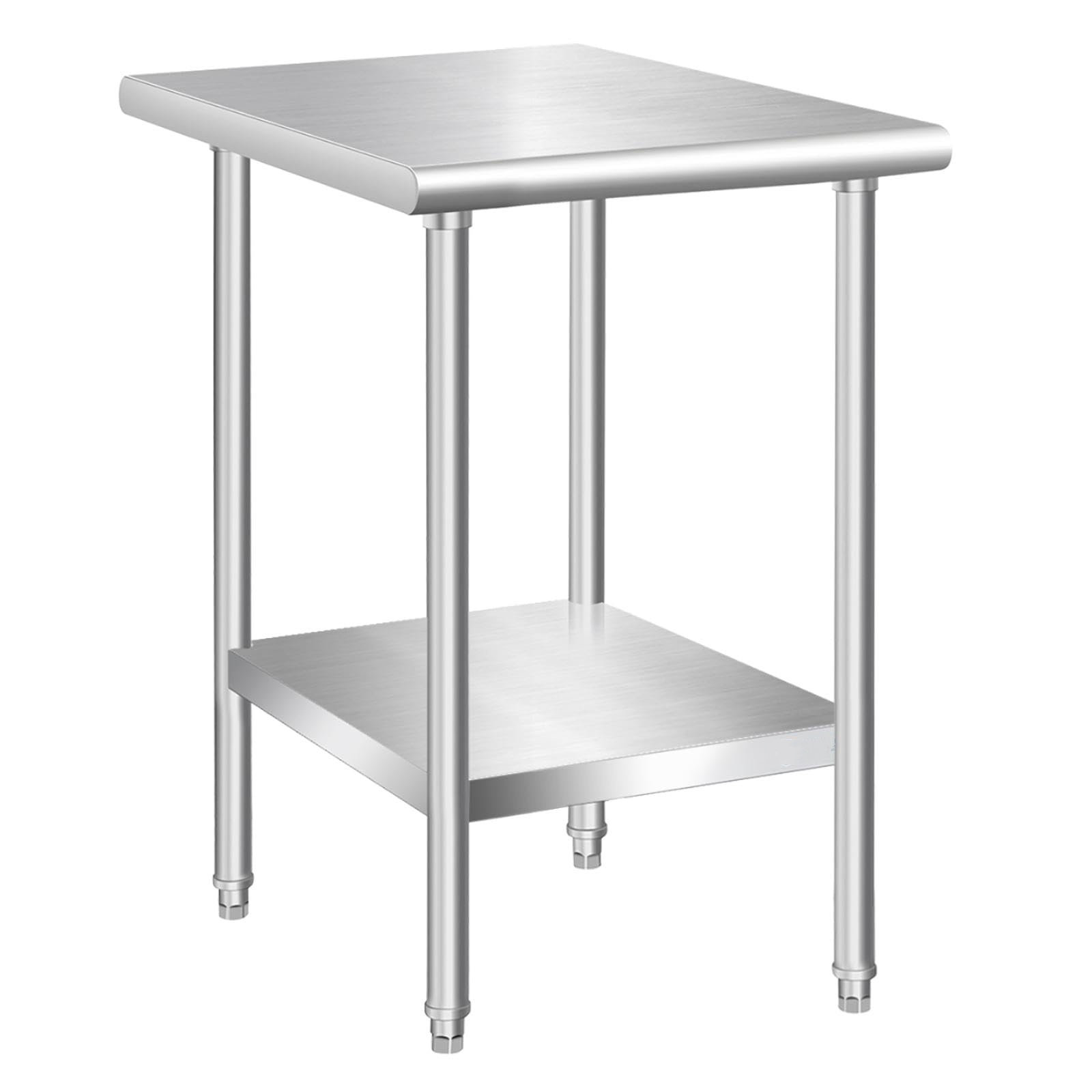 LIFETIME FLOORING LLC Stainless Steel Table , Commercial Stainless ...