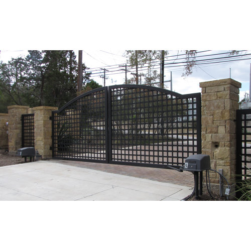 TAIMCO 057 Black Metal Gate - Wayfair Canada