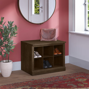 Kierra Hall Tree 24'' W with Bench and Shoe Storage
