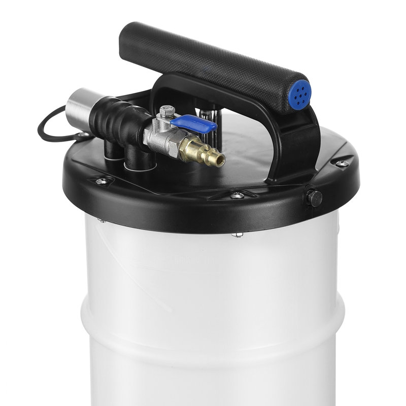 VEVOR Fluid Extractor, 1.74 Gallons (6.5 Liters), Pneumatic/Manual Oil ...