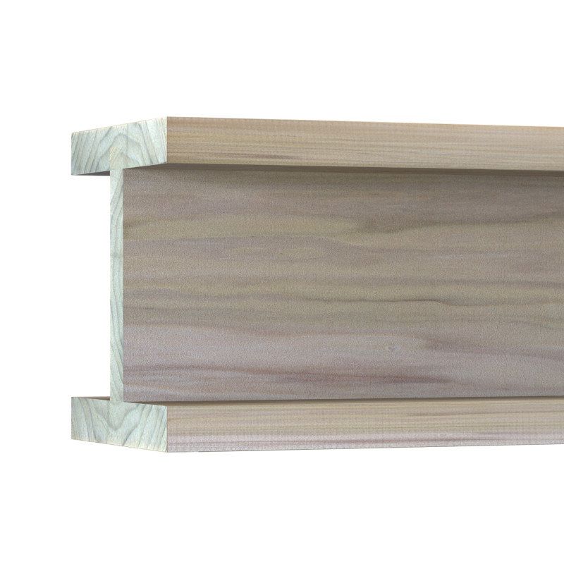 Ornamental Mouldings Paint Grade I Beam Poplar 5-7/8" X 5-7/8" X 92 ...