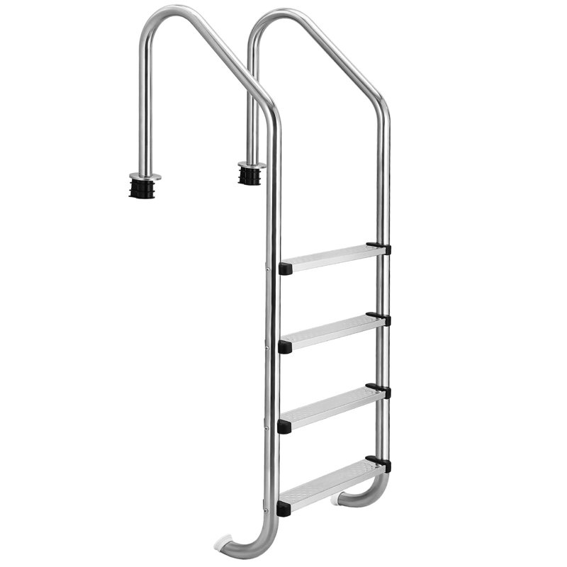 babevy Pool Ladder, 304 Stainless Steel Swimming Pool Ladder, Heavy ...