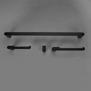 Black Bathroom Hardware Sets You'll Love | Wayfair