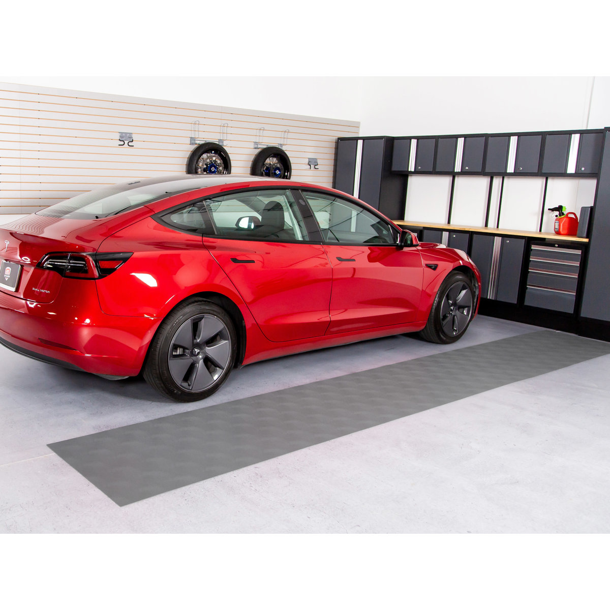 G-Floor Levant Pattern 30" Vinyl Garage Runner | Wayfair