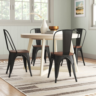 Gray Wood Kitchen & Dining Chairs You'll Love | Wayfair