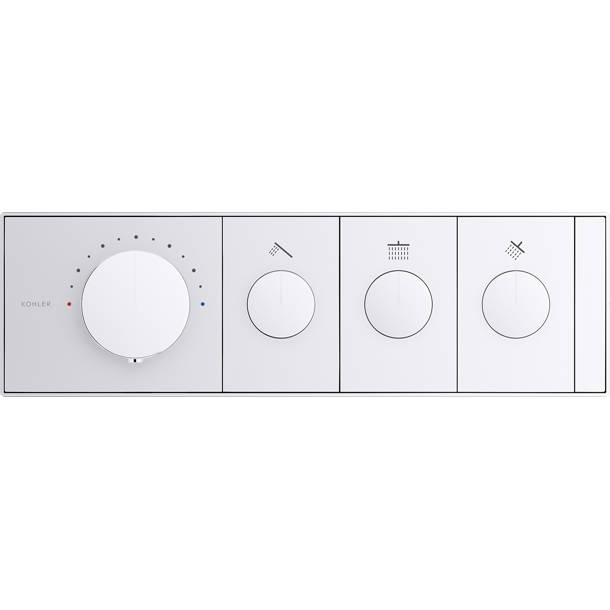 Kohler Anthem Four-Outlet Thermostatic Valve Control Panel With ...