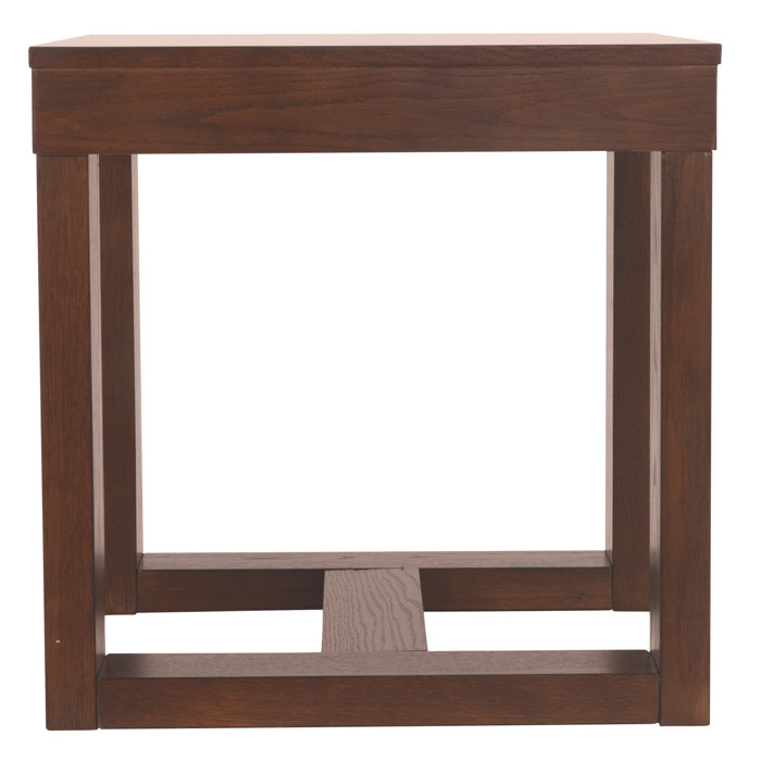 Darby Home Co Annabella Solid Wood Sled End Table & Reviews | Wayfair