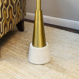 Everly Quinn Malm Tray Top Pedestal End Table & Reviews | Wayfair