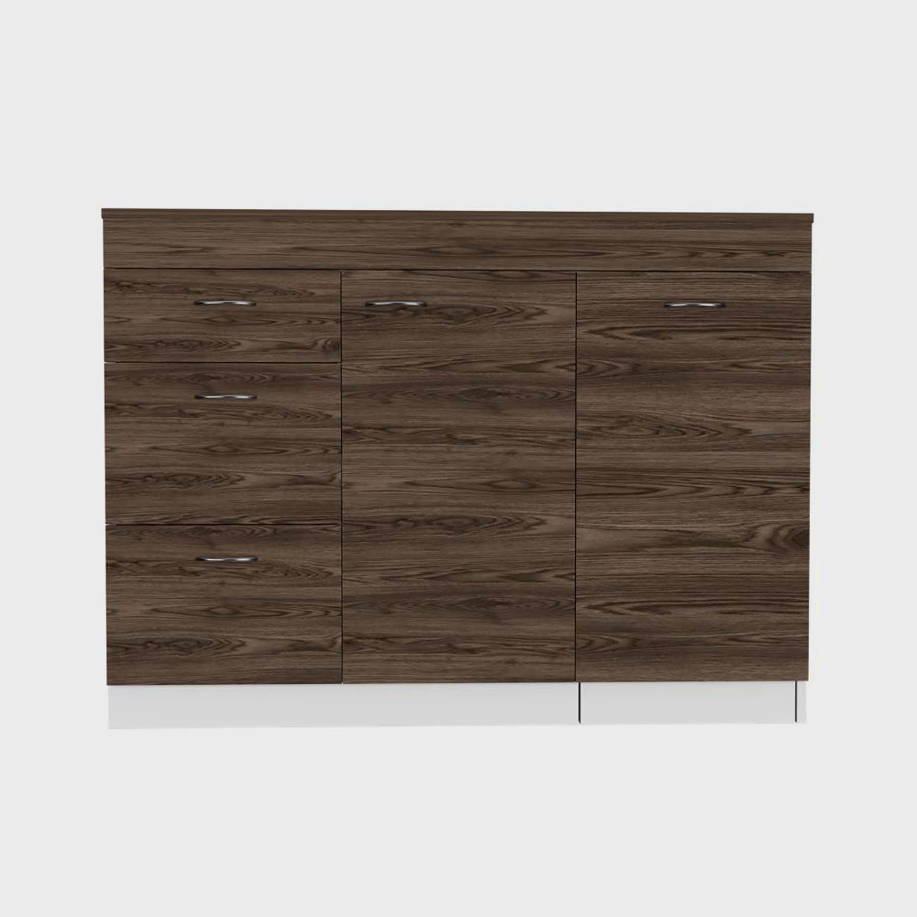 Millwood Pines Charlane Kitchen Island with Manufactured Wood Top | Wayfair