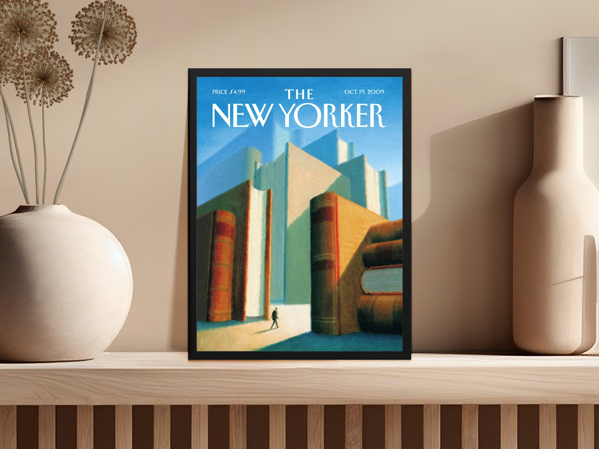 Ivy Bronx The New Yorker Oct 19 2009 Art by Drooker Framed Poster ...