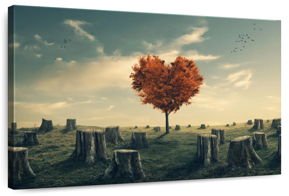 Trinx Indestructible Heart Tree | Wayfair