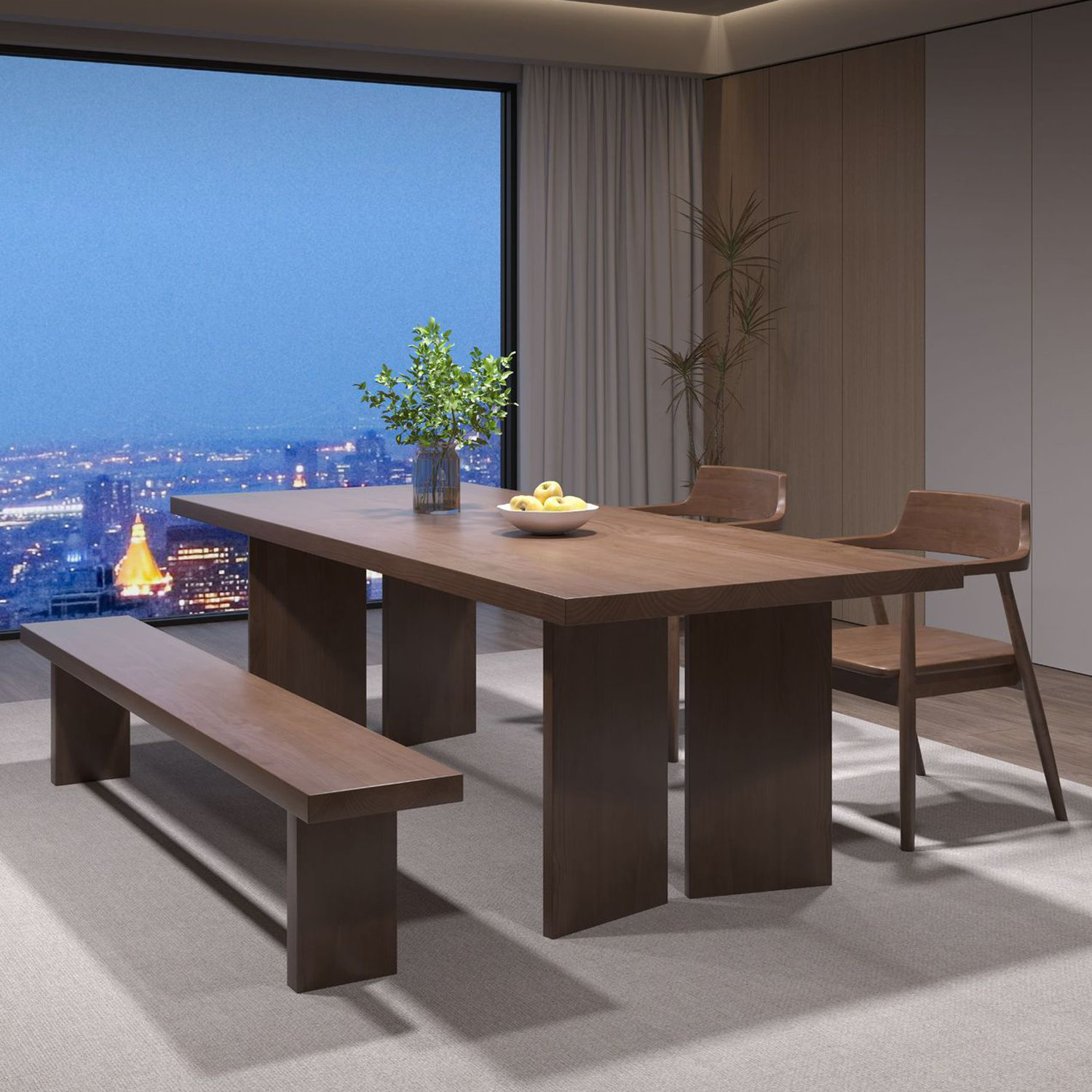 17 Stories Rectangular dining table and chair combination - Wayfair Canada