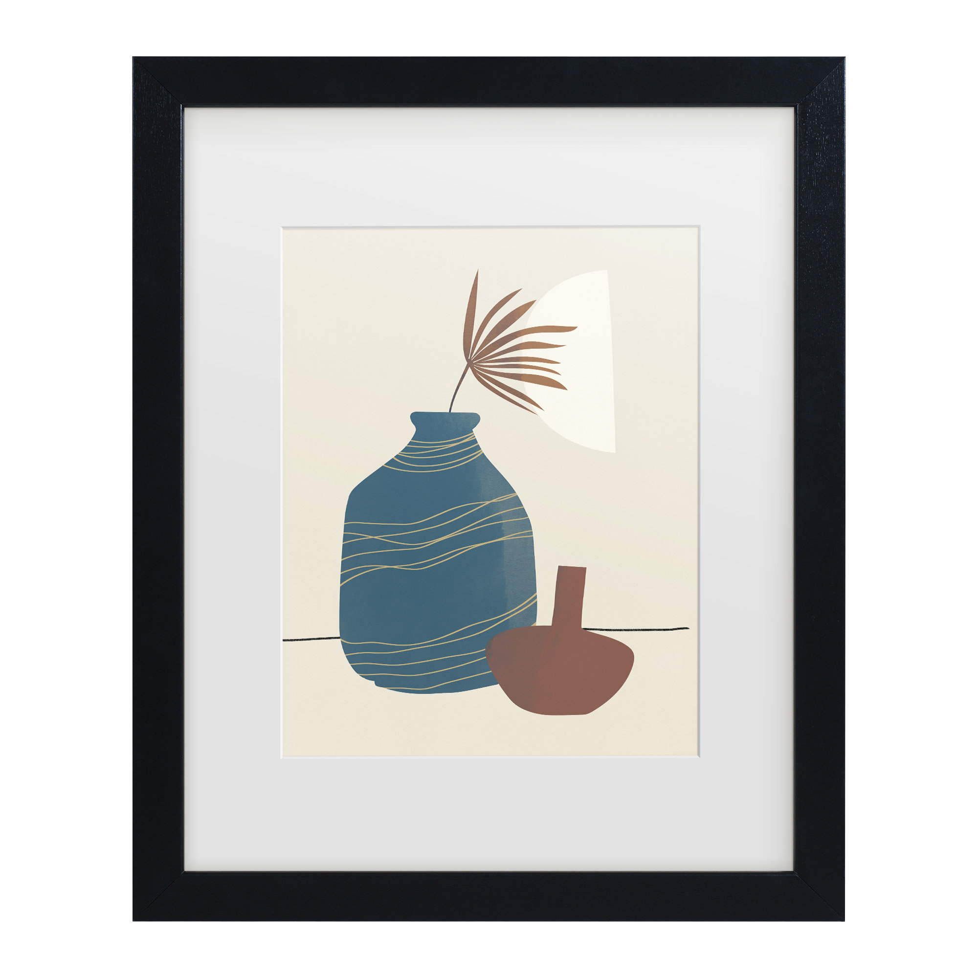 Trademark Fine Art Little Dean Still Life Sketch Study Matted Framed ...