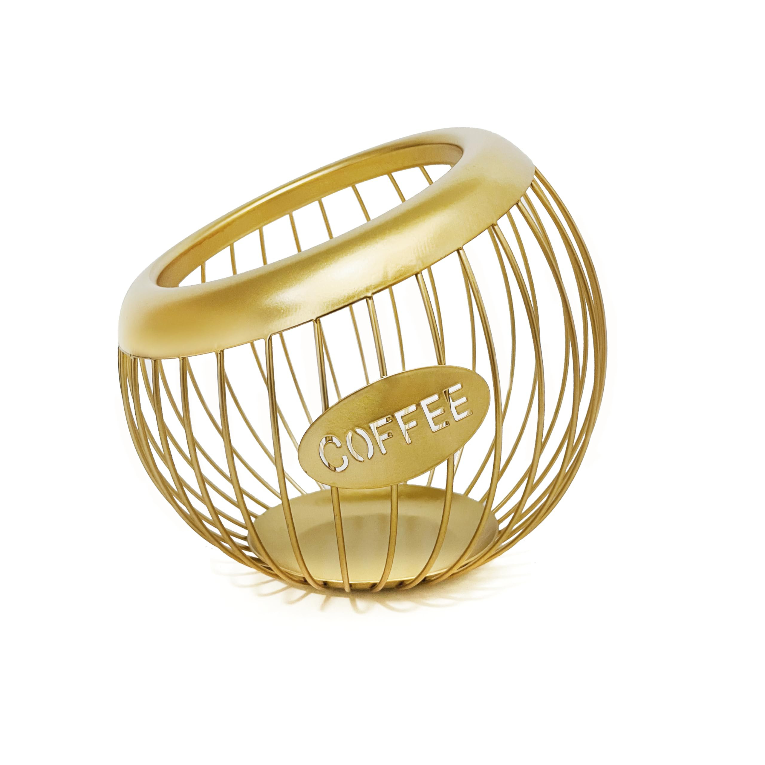 KAISHENGDAA Counter Coffee Bag Rack - Large-Capacity Storage Box ...