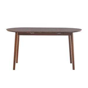 Corrigan Studio® Linelle Solid Wood Extendable Dining Table & Reviews ...