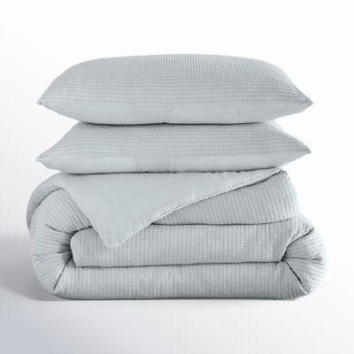 Felix Cotton Waffle Comforter Set & Reviews | AllModern