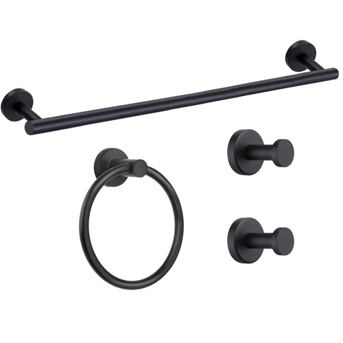 maiguoone 4 - Piece Bathroom Hardware Set & Reviews | Wayfair