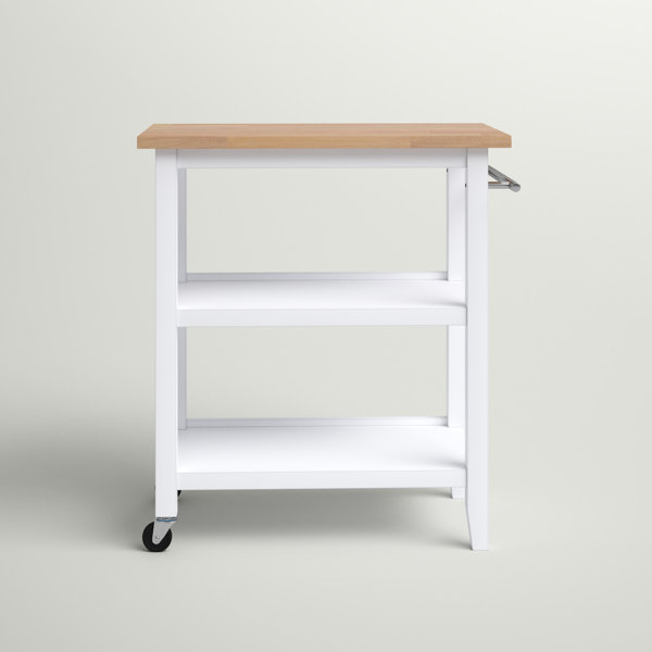 Andover Mills™ Raabe Kitchen Cart & Reviews | Wayfair