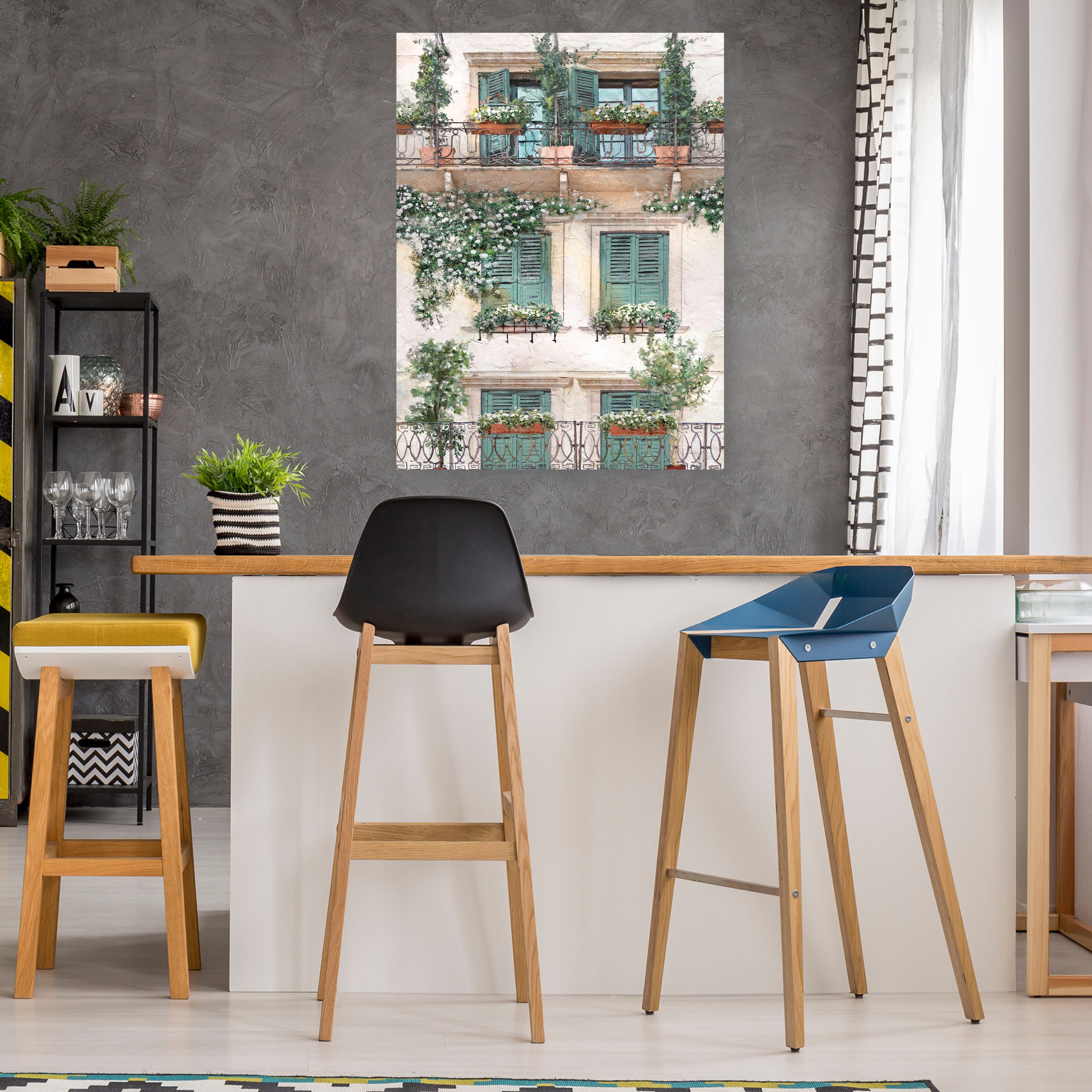 Red Barrel Studio® Shutters I by Studio Arts Canvas Art Print | Wayfair