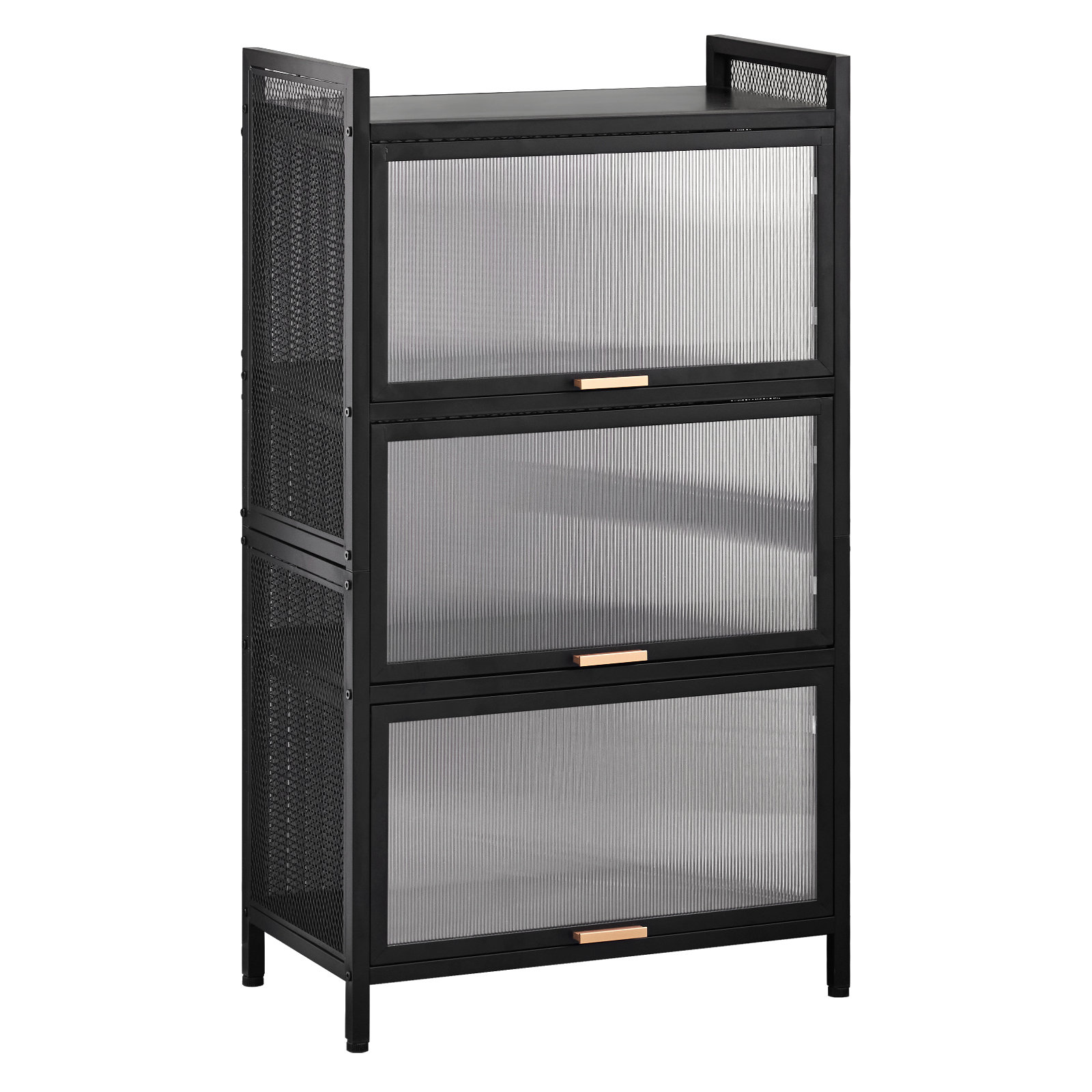 17 Stories Chevaliers 23.62" Metal Standard Baker's Rack with Microwave ...