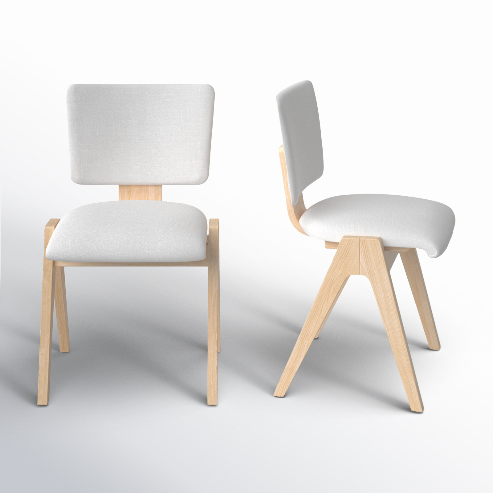 AllModern Ozzy Wood Dining Chair | Wayfair