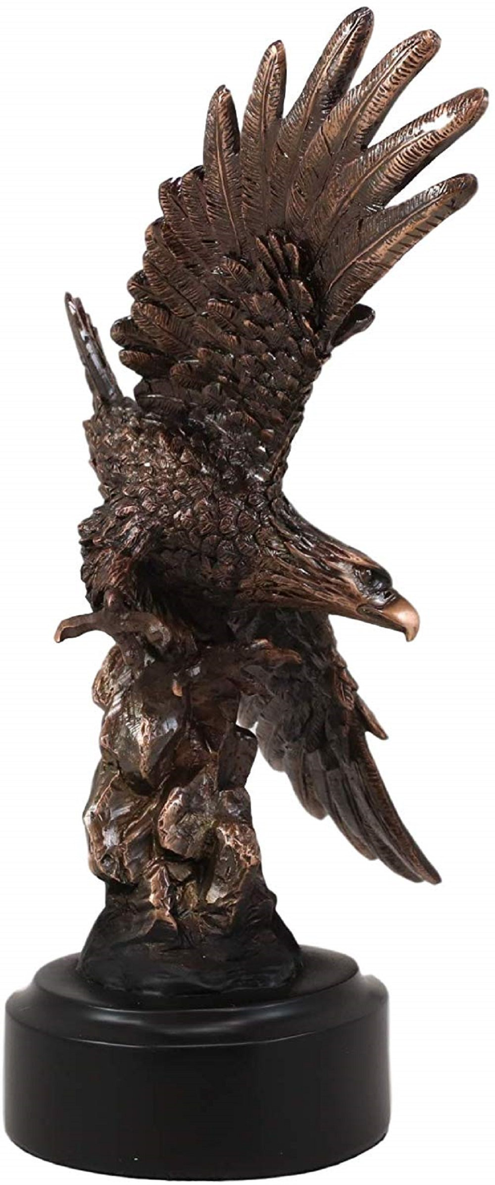 Loon Peak® Ebert Wings of Glory Swooping Broad Bald Eagle Figurine ...
