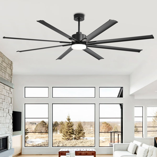 Ivy Bronx Kenso 84'' Ceiling Fan with LED Lights - Wayfair Canada