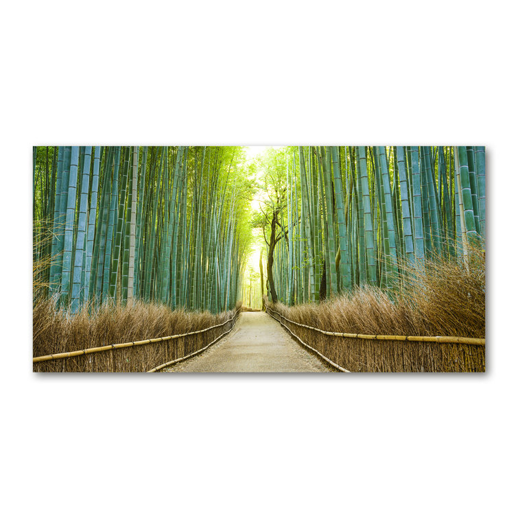 Union Rustic Bamboo Forest - Wrapped Canvas Print | Wayfair.co.uk