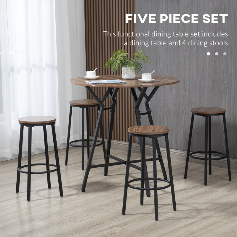 Trent Austin Design® Perino 5 - Piece Dining Set & Reviews | Wayfair