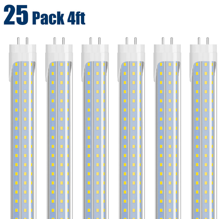 JESLED T8 4FT LED G13/Bi-pin Base Light Bulb, 36W 4680LM - Wayfair Canada