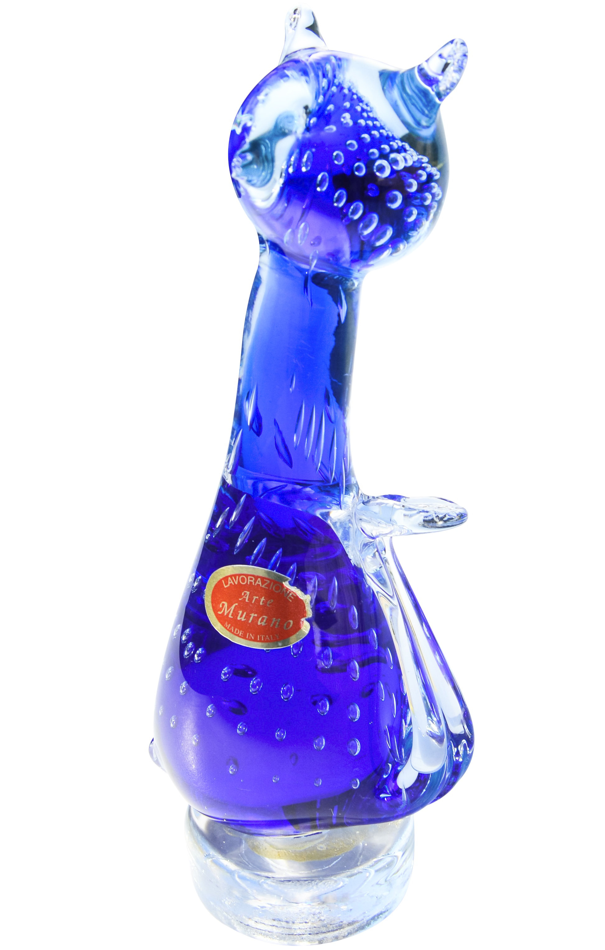The Moroccan Room Murano Handmade Animals Figurine / Sculpture in Clear ...