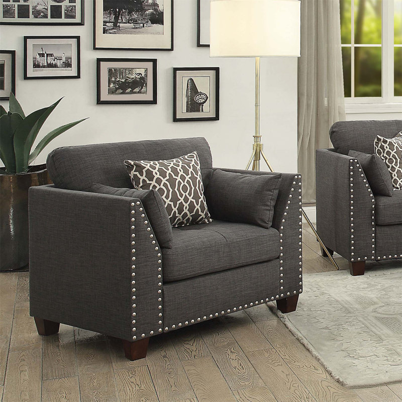 MARONGWE2 Laurissa Chair & 3 Pillows | Wayfair