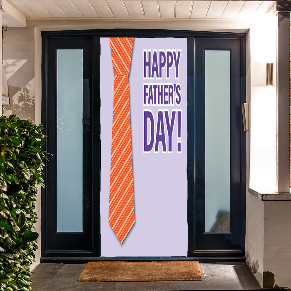 The Holiday Aisle® Happy Father's Day Door Mural - Wayfair Canada