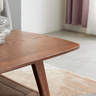 Latitude Run® Center Table Low Table 100% Solid Oak Wood Top Plate Desk ...