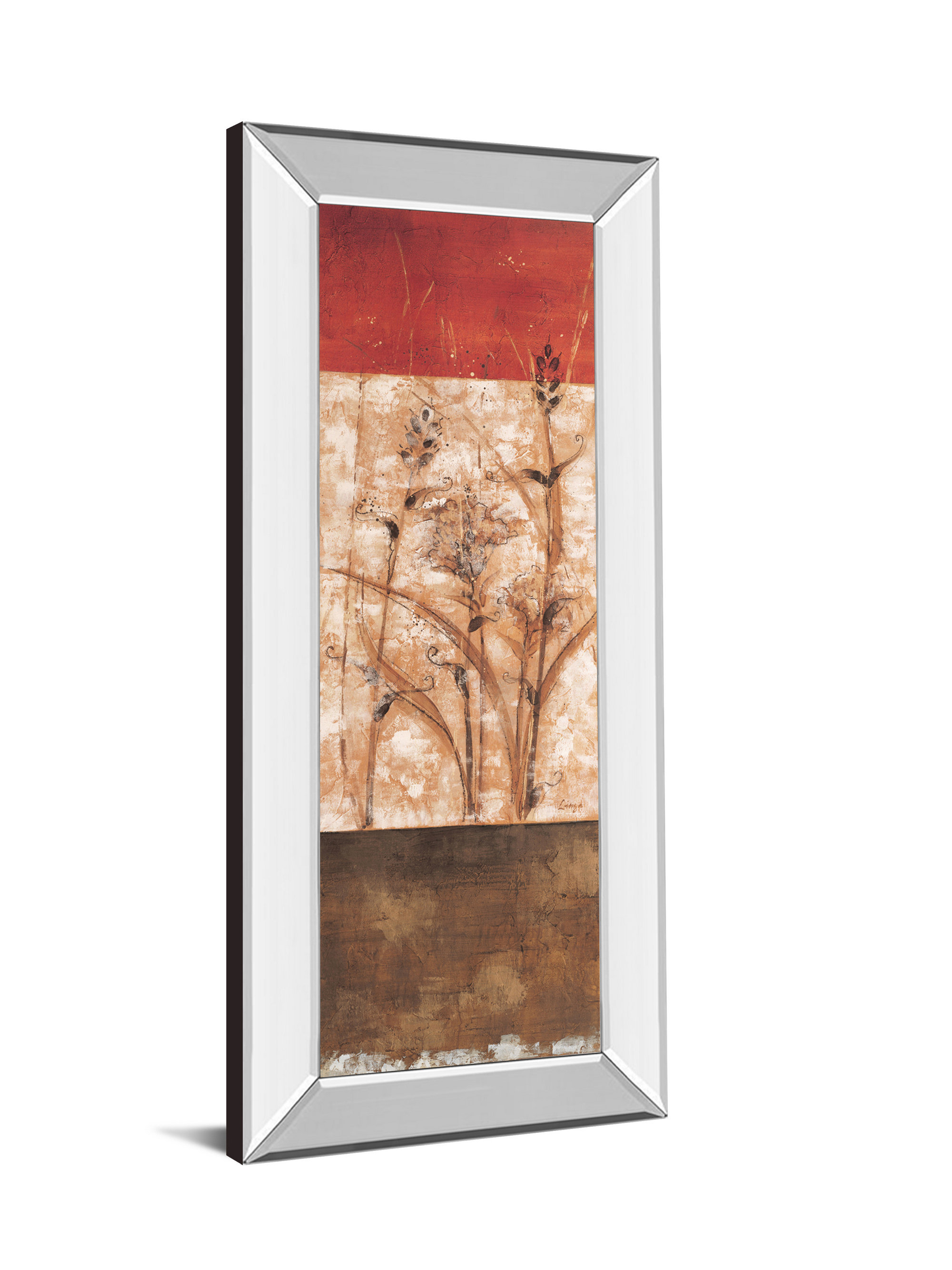 Red Barrel Studio® Fresco Il Wall Art - 18" x 42" - Mirrored Frame ...