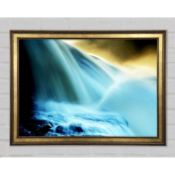 Union Rustic Heavens Waterfalls - Single Picture Frame Print | Wayfair ...