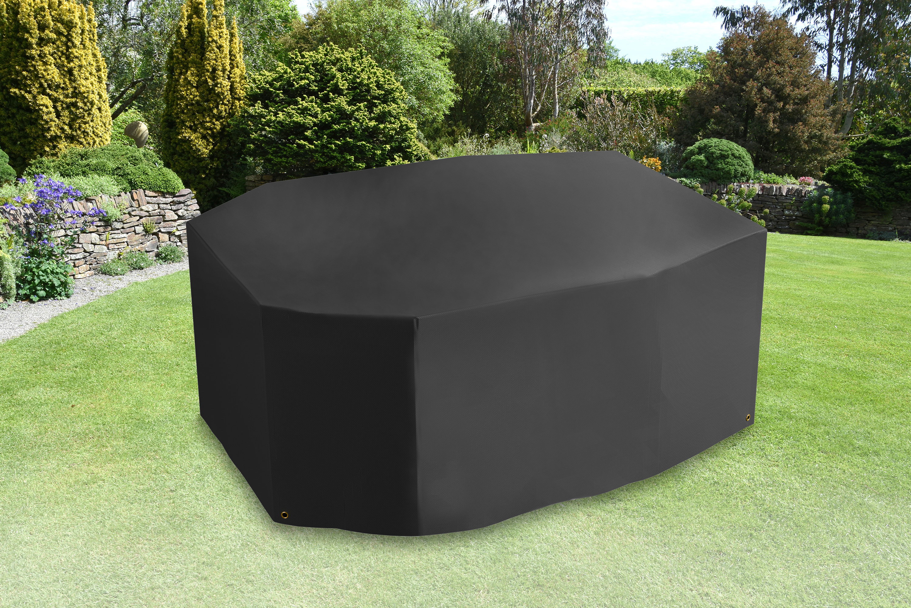 Dakota Fields Protector 5000 Premium 4/6 Seat Rectangular Garden Patio ...