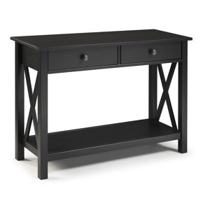 Sand & Stable Stimpson 42'' Solid Wood Console Table & Reviews | Wayfair