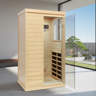 HONGZHIXINXI Single-Person Far-Infrared Sauna Room With Right-Side Door ...