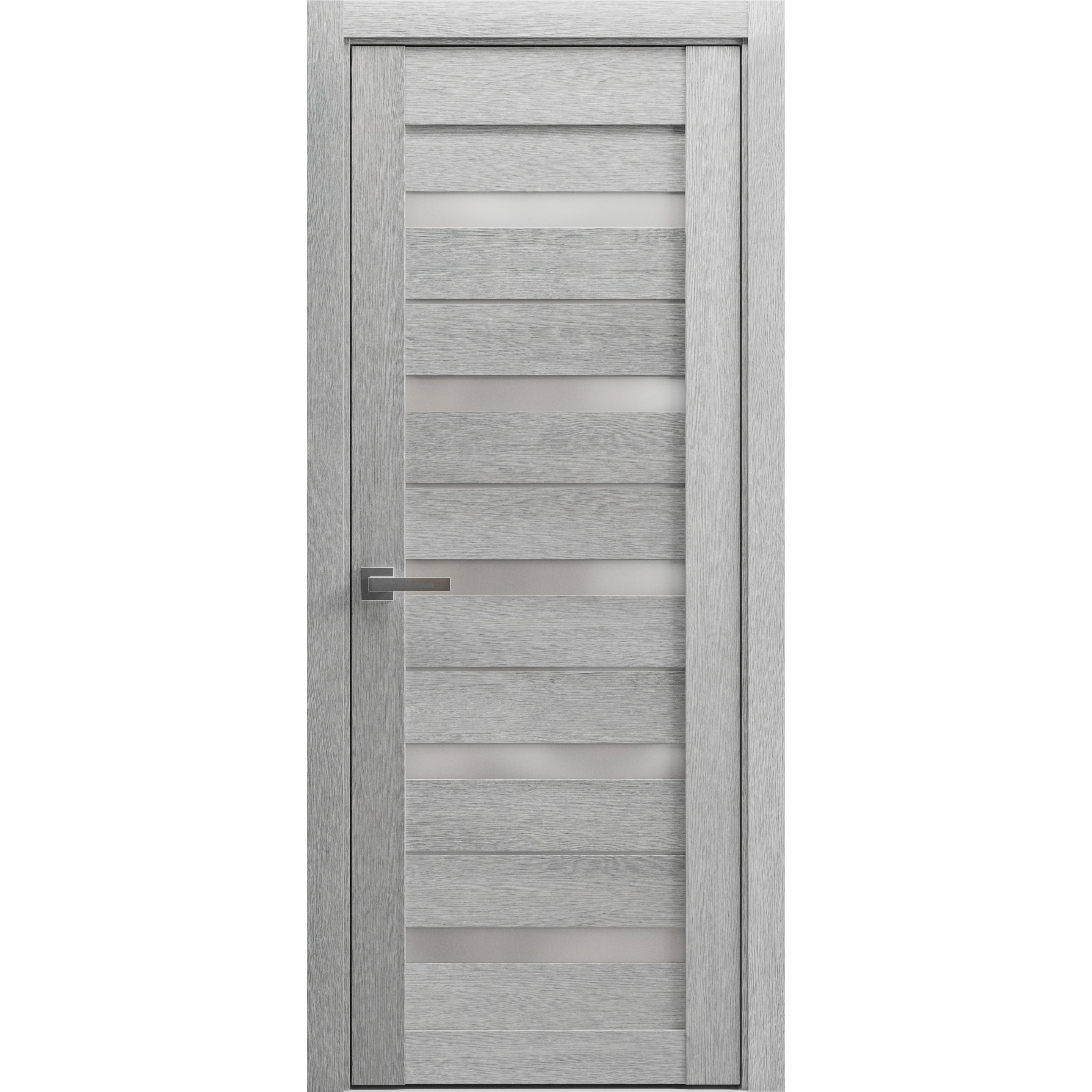 SARTODOORS Solid French Pre-Hung Door Frosted Glass | Quadro 4445 ...