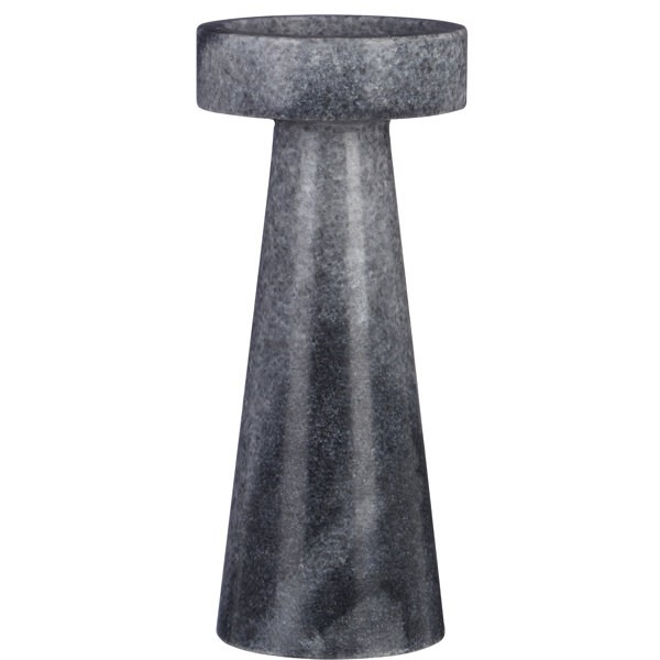 Bloomsbury Market Stone Candlestick | Wayfair.co.uk