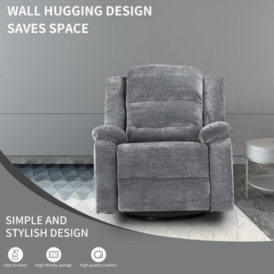 Winston Porter Upholstered Recliner & Reviews | Wayfair